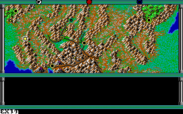 Screenshot of Champions of Krynn (DOS, 1990) - MobyGames
