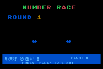 Number Race (1982) - MobyGames