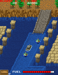 Screenshot of Blazer (Arcade, 1987) - MobyGames