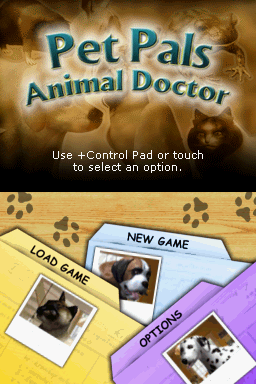 Screenshot of Pet Pals: Animal Doctor (Nintendo DS, 2008) - MobyGames