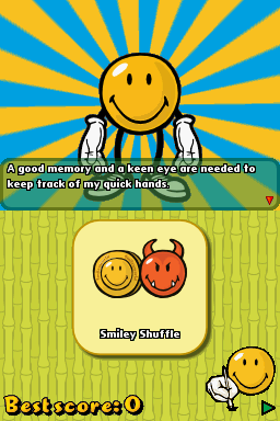 Screenshot of Smiley World: Island Challenge (Nintendo DS, 2009 ...