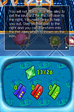 Screenshot of Pet Alien: An Intergalactic Puzzlepalooza (Nintendo DS ...