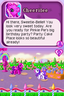 Screenshot of My Little Pony: Pinkie Pie's Party (Nintendo DS, 2008 ...