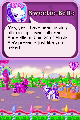 Screenshot of My Little Pony: Pinkie Pie's Party (Nintendo DS, 2008 ...