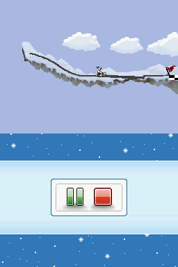 Screenshot of Line Rider 2: Unbound (Nintendo DS, 2008) - MobyGames