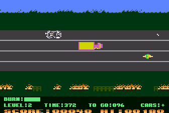 Screenshot of Fire Chief (Atari 8-bit, 1985) - MobyGames