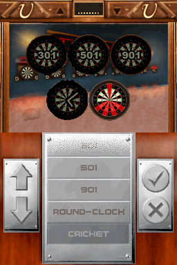 Screenshot of Ultimate Game Room (Nintendo DS, 2009) - MobyGames