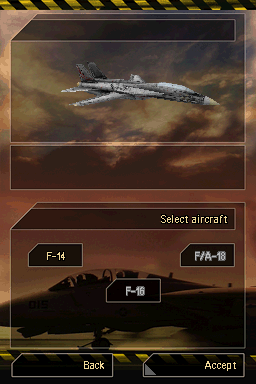 Screenshot of Top Gun (Nintendo DS, 2006) - MobyGames