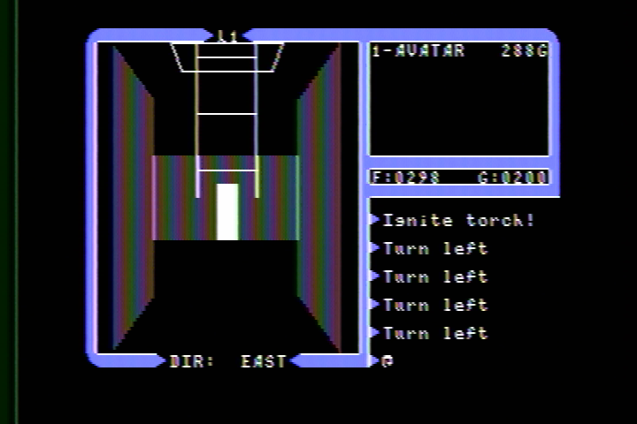 Screenshot of Ultima IV: Quest of the Avatar (Commodore 64, 1985 ...