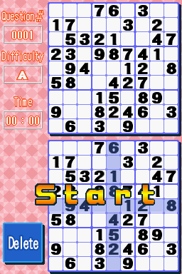 Screenshot of Essential Sudoku DS (Nintendo DS, 2006) - MobyGames