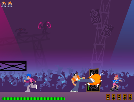 Screenshot of Rave Slaves (Browser, 2003) - MobyGames
