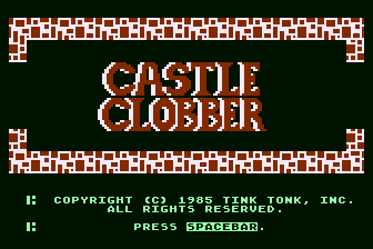 Tink!Tonk!: Castle Clobber (1985) - MobyGames