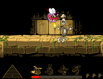 Screenshot of Pharaoh Phobia (Browser, 2002) - MobyGames