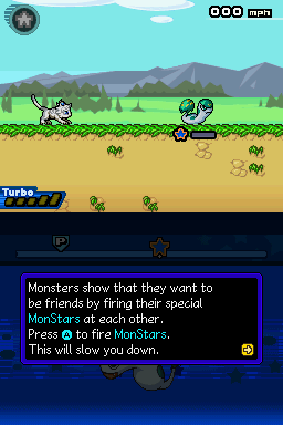 Screenshot of Monster Racers (Nintendo DS, 2009) - MobyGames