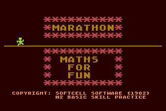 Marathon (1982) - MobyGames