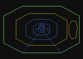 Screenshot of The City of Knossos (Atari 8-bit, 1981) - MobyGames