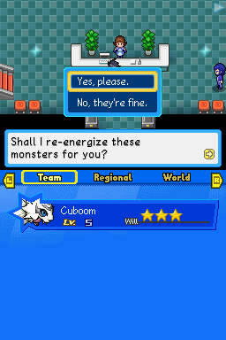 Screenshot of Monster Racers (Nintendo DS, 2009) - MobyGames