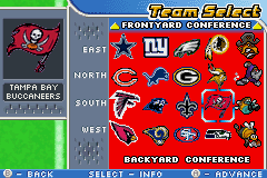 Screenshot of Backyard Football 2006 (Game Boy Advance, 2005) - MobyGames