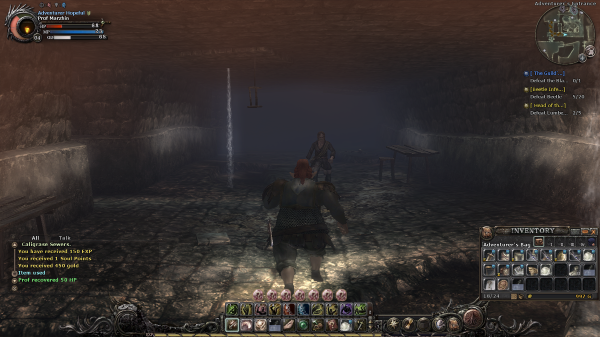 Screenshot of Wizardry Online (Windows, 2013) - MobyGames