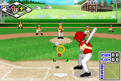 Screenshot of Little League Baseball 2002 (Game Boy Advance, 2002 ...