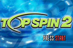 Screenshot of Top Spin 2 (Game Boy Advance, 2006) - MobyGames