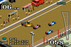 Screenshot of Driven (Game Boy Advance, 2001) - MobyGames