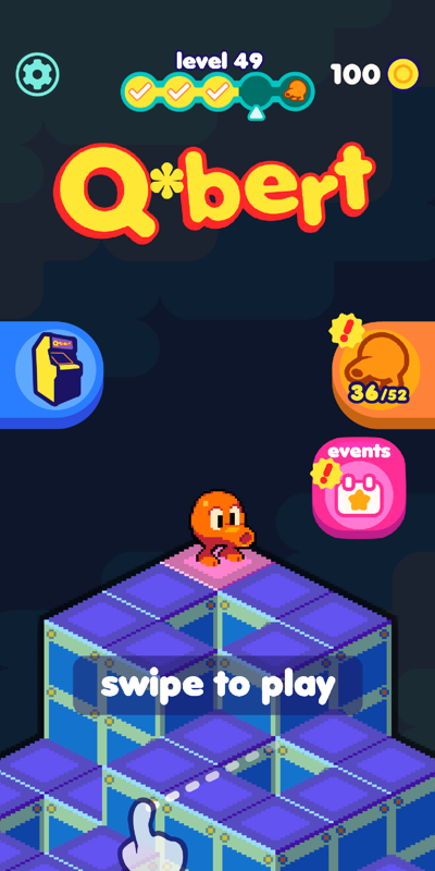Q*bert screenshots - MobyGames