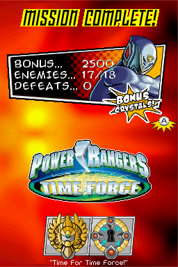 Screenshot of Power Rangers: Super Legends - 15th Anniversary (Nintendo ...