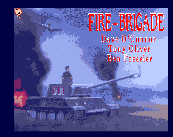 Screenshot of Fire-Brigade: The Battle for Kiev - 1943 (Amiga, 1988 ...