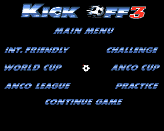 Screenshot of Kick Off 3 (Amiga, 1994) - MobyGames