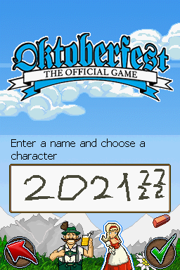 Screenshot of Oktoberfest: The Official Game (Nintendo DS, 2009 ...