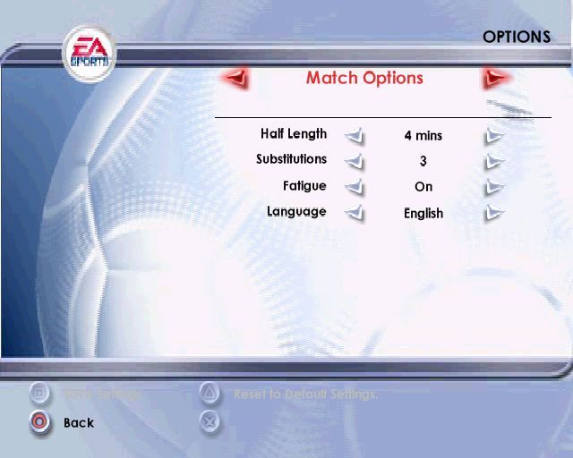 Screenshot of FIFA Soccer 2002: Major League Soccer (PlayStation 2 ...