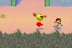 Screenshot of Pac-Man World (Game Boy Advance, 2004) - MobyGames