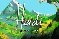Screenshot of Heidi: The Game (Game Boy Advance, 2005) - MobyGames