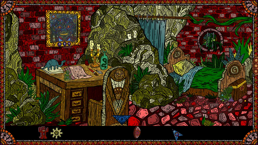 Screenshot of The Queen of Snakes (Browser, 2013) - MobyGames