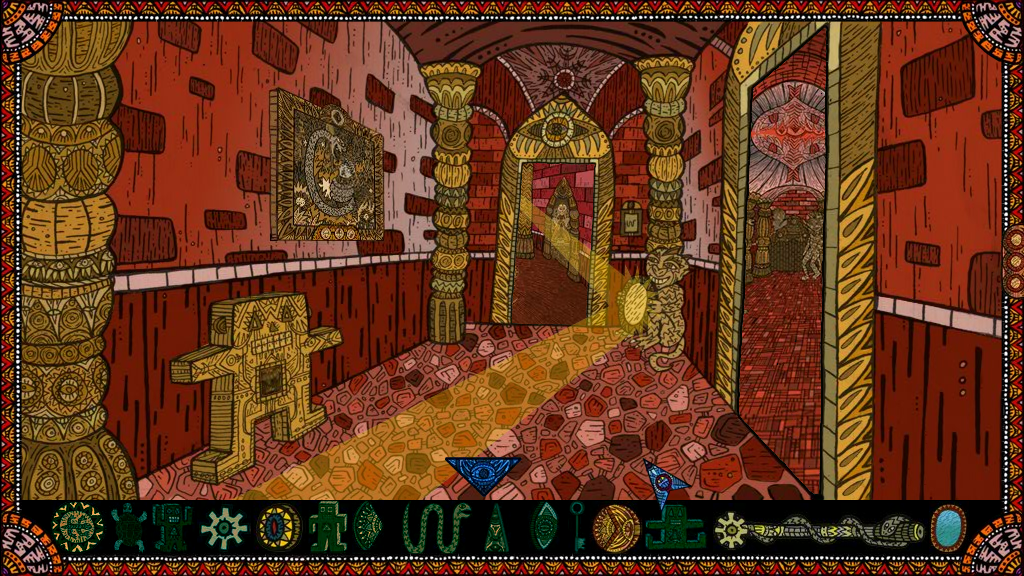 Screenshot of The Queen of Snakes (Browser, 2013) - MobyGames