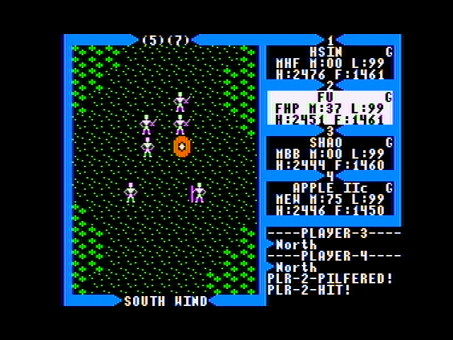Screenshot of Exodus: Ultima III (Apple II, 1983) - MobyGames
