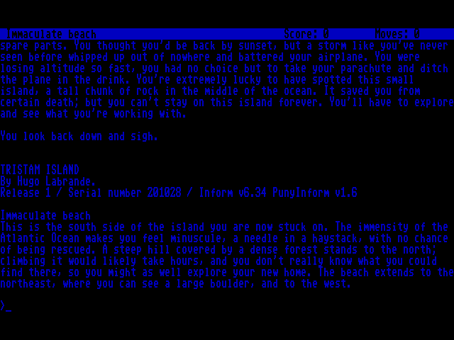 Screenshot of Tristam Island (Dreamcast, 2020) - MobyGames