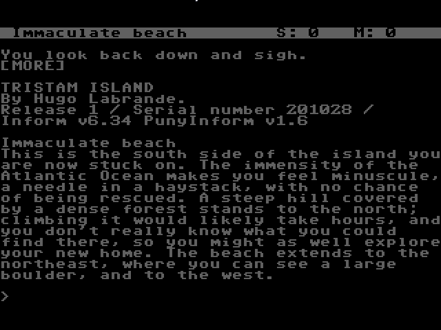 Screenshot of Tristam Island (Dreamcast, 2020) - MobyGames