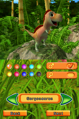 Screenshot of Dino Pets (Nintendo DS, 2009) - MobyGames