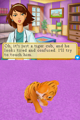 Screenshot of Petz Rescue: Wildlife Vet (Nintendo DS, 2008) - MobyGames