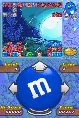 Screenshot of M&M's Break' Em (Nintendo DS, 2007) - MobyGames