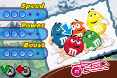 Screenshot of M&M's Break' Em (Game Boy Advance, 2007) - MobyGames