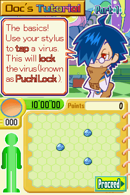 Screenshot of Puchi Puchi Virus (Nintendo DS, 2007) - MobyGames