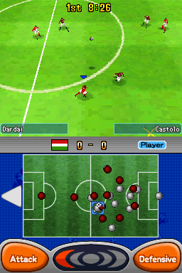 Screenshot of PES 2008: Pro Evolution Soccer (Nintendo DS, 2008) - MobyGames