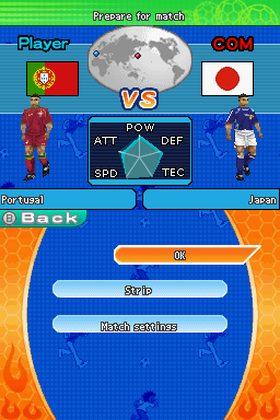 Screenshot of PES 2008: Pro Evolution Soccer (Nintendo DS, 2008 ...