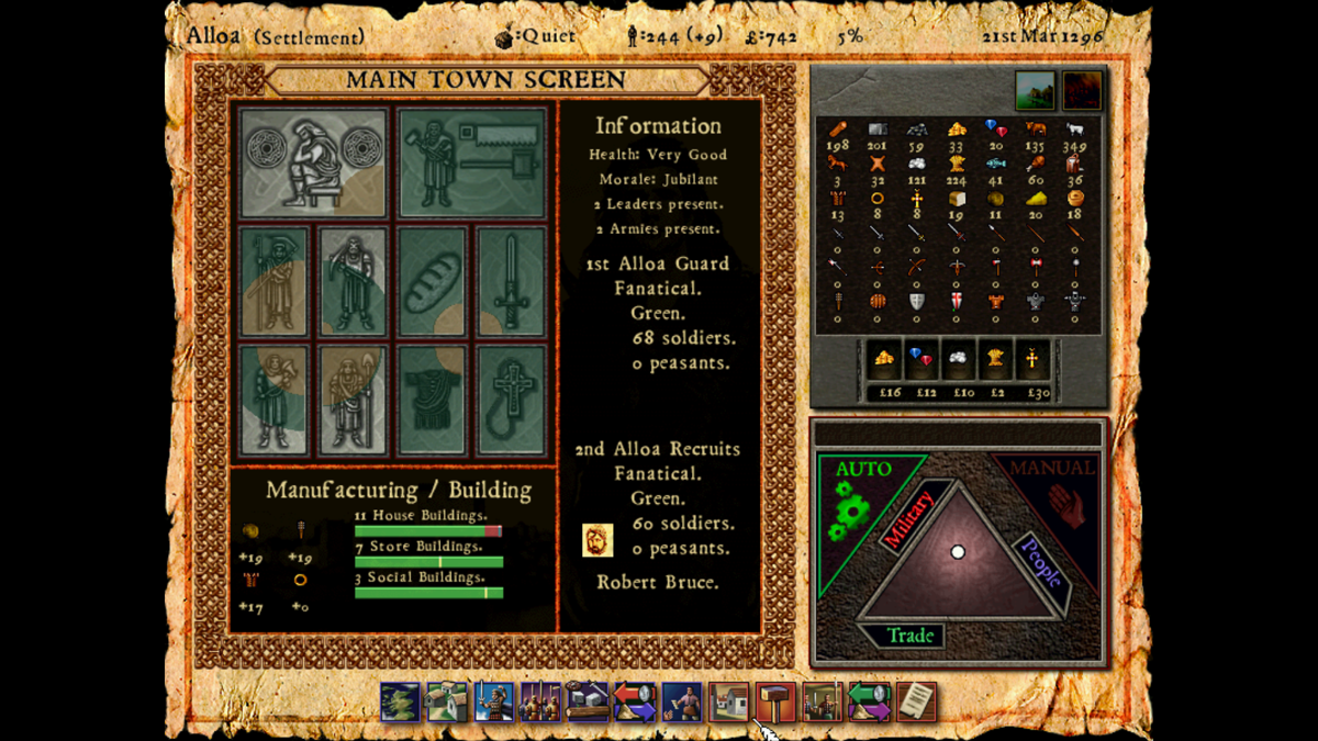 Screenshot of Braveheart (Windows, 1999) - MobyGames