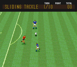 Screenshot of Capcom's Soccer Shootout (SNES, 1994) - MobyGames