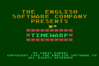 Time Warp (1982) - MobyGames