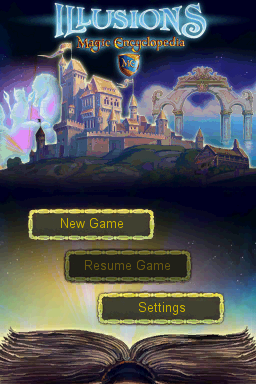 Screenshot of Magic Encyclopedia: Illusions (Nintendo DS, 2010) - MobyGames